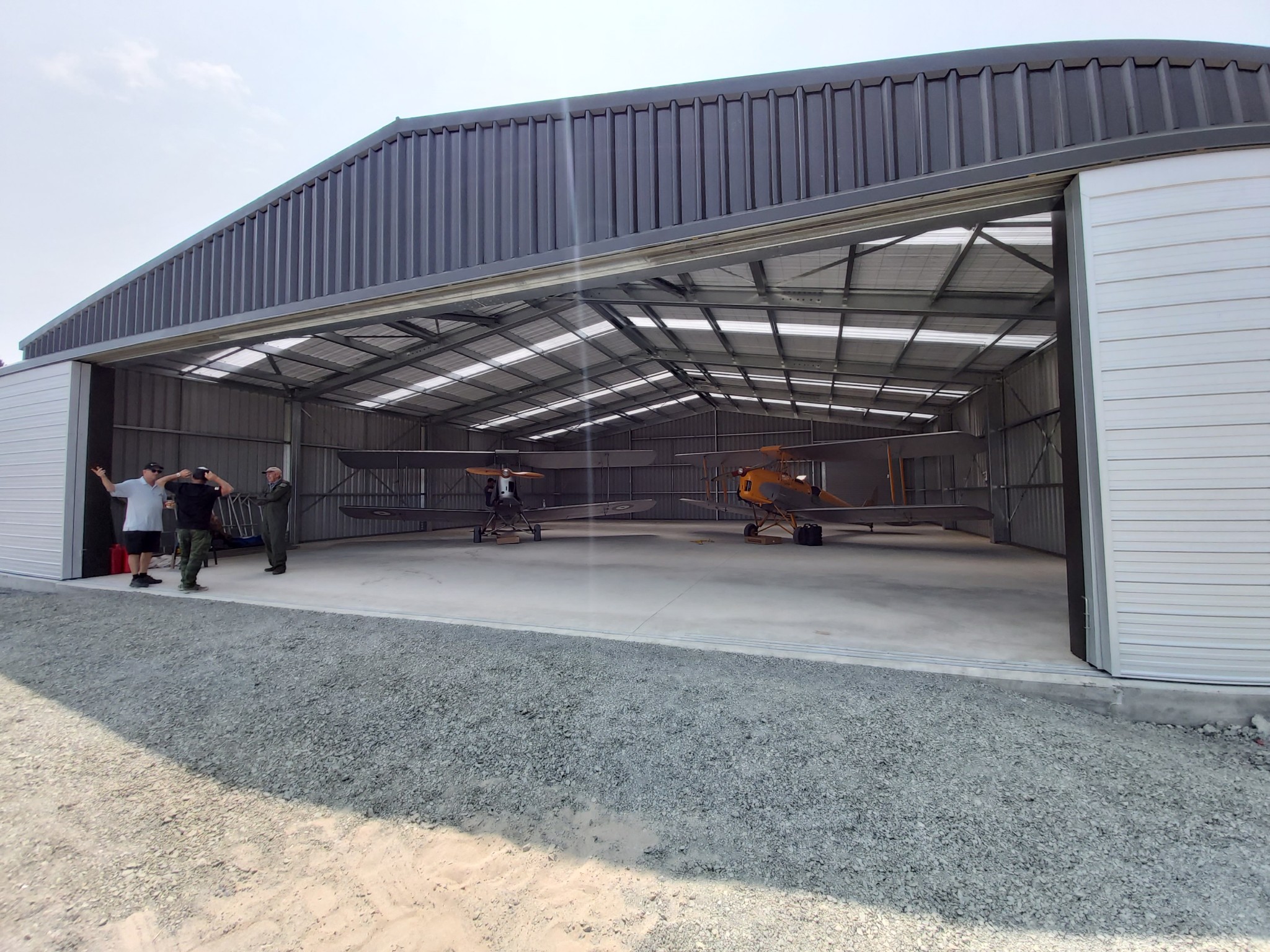 Fiasco Hangar - Spacious, Sleek Aircraft Sheds | Coresteel