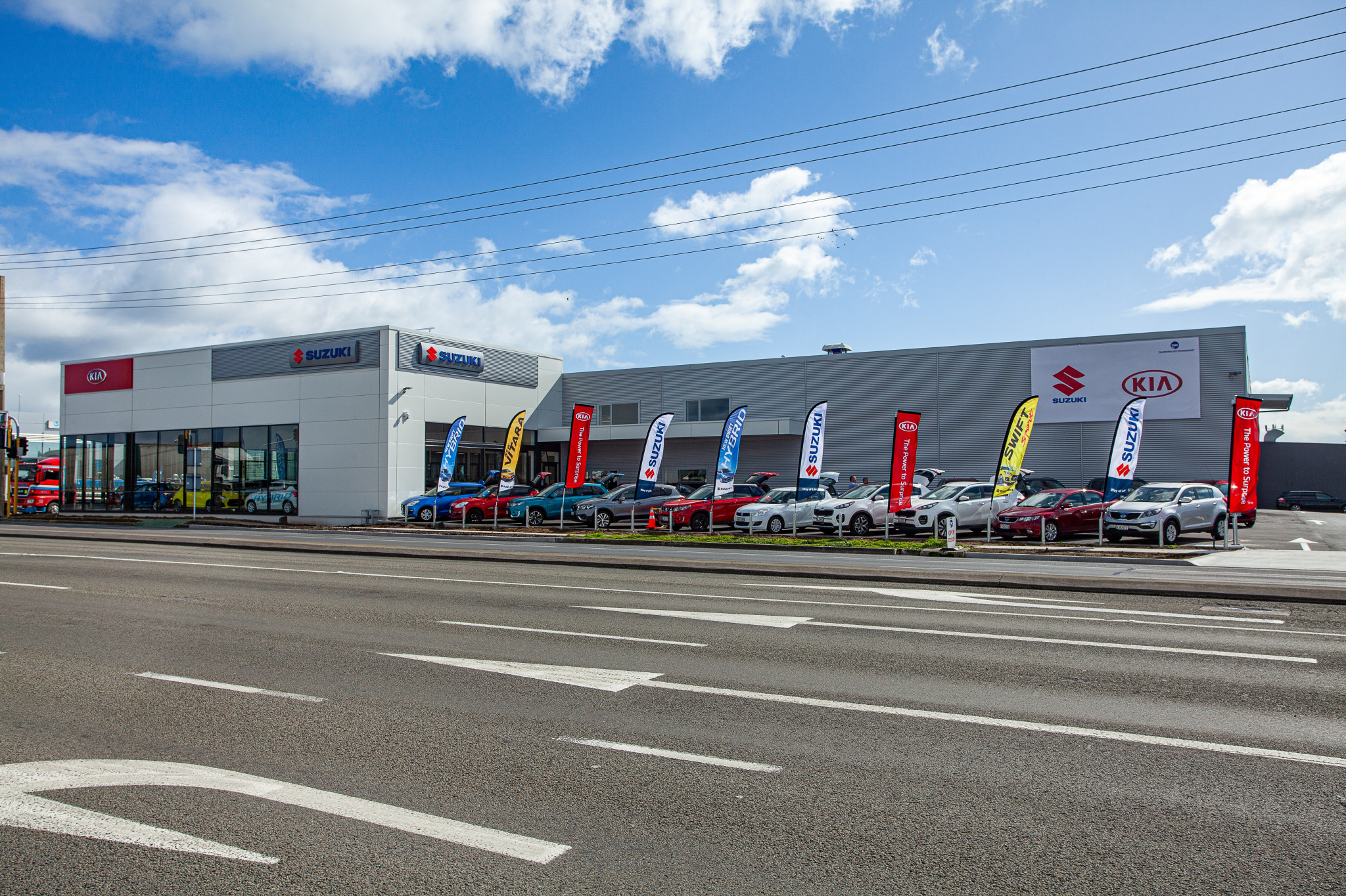 Kia & Suzuki Dealership Build – Purpose-Built Steel Showroom