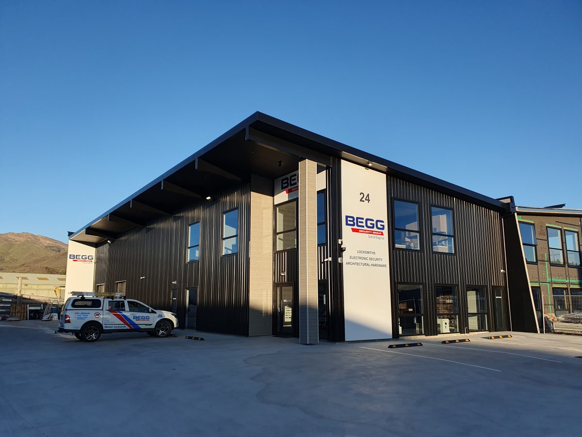 BEGG Security Group - Office & Warehouse - Coresteel NZ
